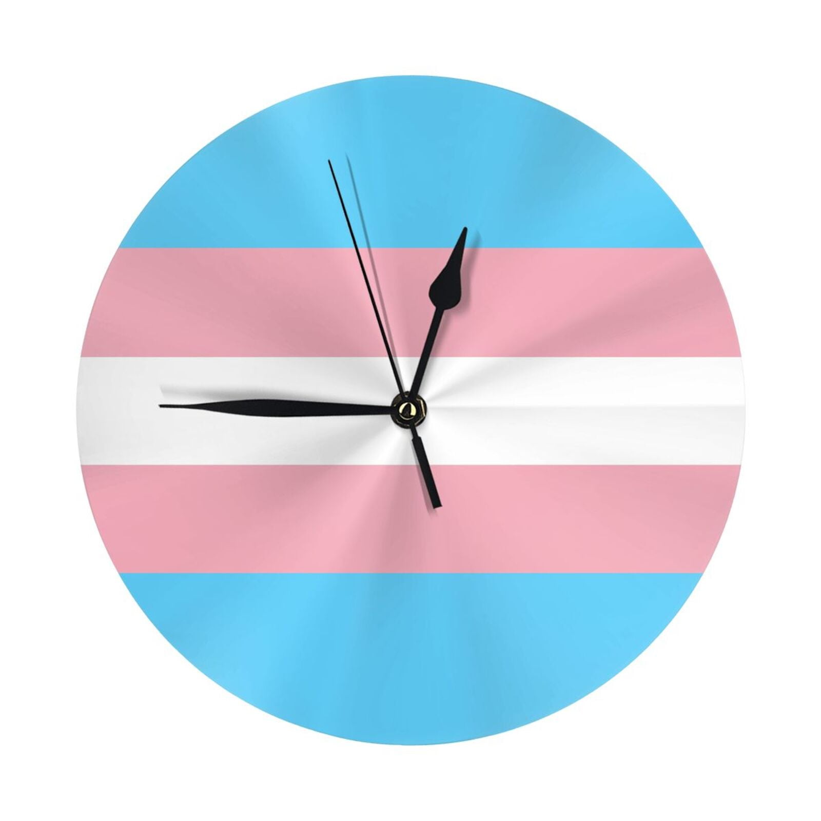 Round Wall Clock 9.84in Frameless Wall Clock Without Glass Cover ...