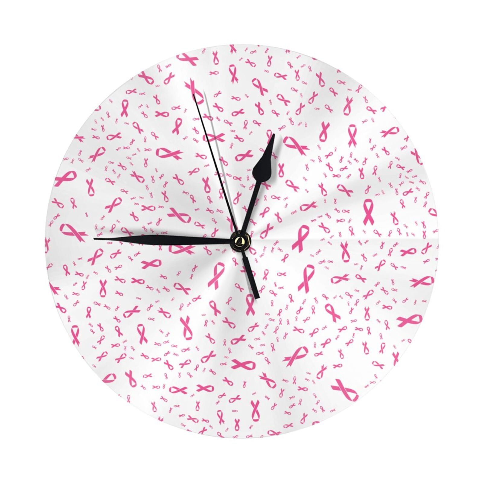 Round Wall Clock 9.84in Frameless Wall Clock Without Glass Cover ...
