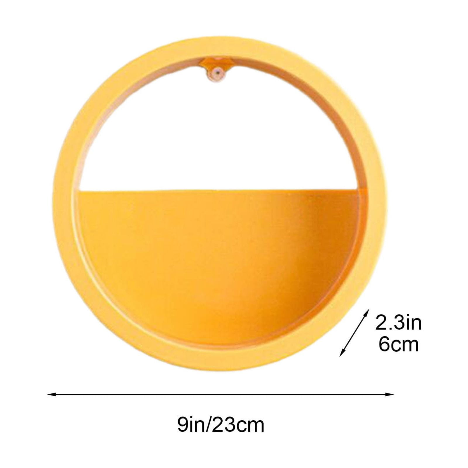 Round Wall Planter, Hanging Macaron Green Planter, Scandinavian Style ...