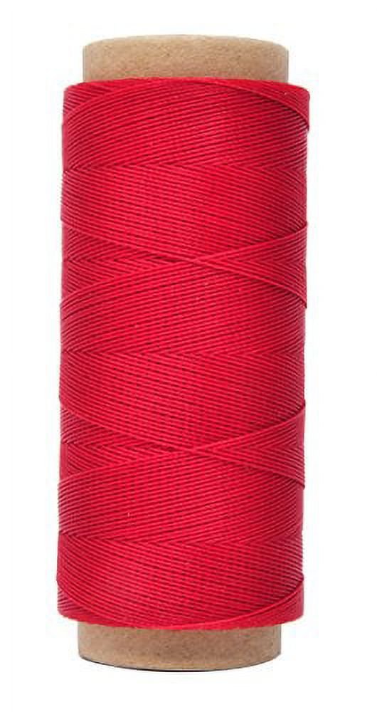 Round Waxed Thread for Leather Sewing - Leather Thread Wax String ...
