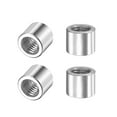 Round Weld Nuts, M8 x 12mm x 10mm Weld On Bung Female Nut Threaded ...