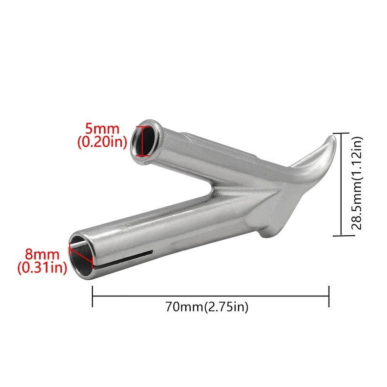 Round Welding Nozzle Stainless Steel PVC Polycarbonate Polyethylene ...