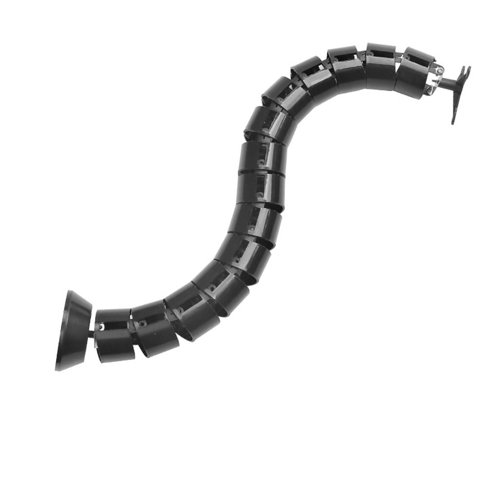 Round Wire Wrap Spiral Tube Management Storage Pipe Cable Organizer ...