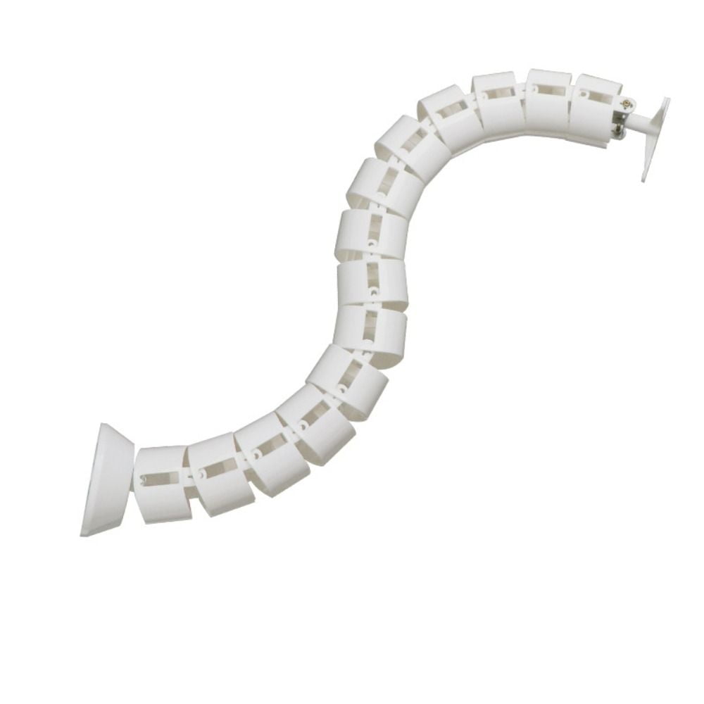Round Wire Wrap Spiral Tube Management Storage Pipe Cable Organizer ...