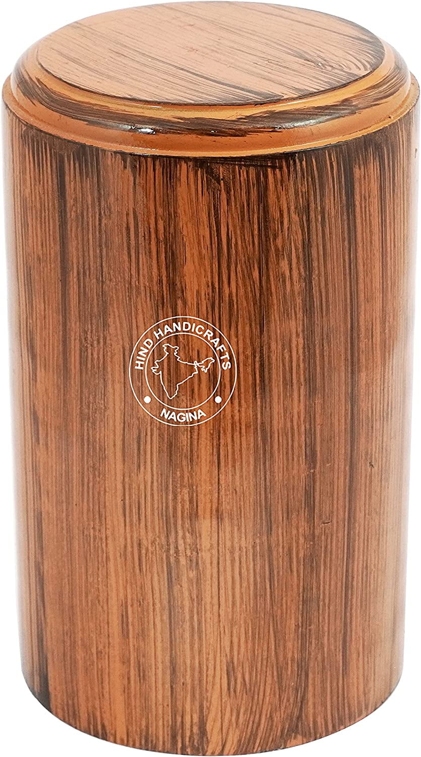 Round Wooden Engraved Urns for Human Ashes Adult - Wooden Box Rosewood ...
