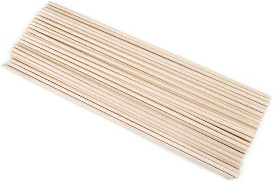 Round Wooden Stick Home Decor Kids Party Children Boy Gift DIY Durable ...