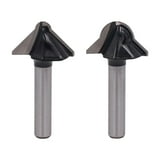 Round-bottom V-shaped Slotting Cutter, V-shaped Milling Cutter, Carbon ...