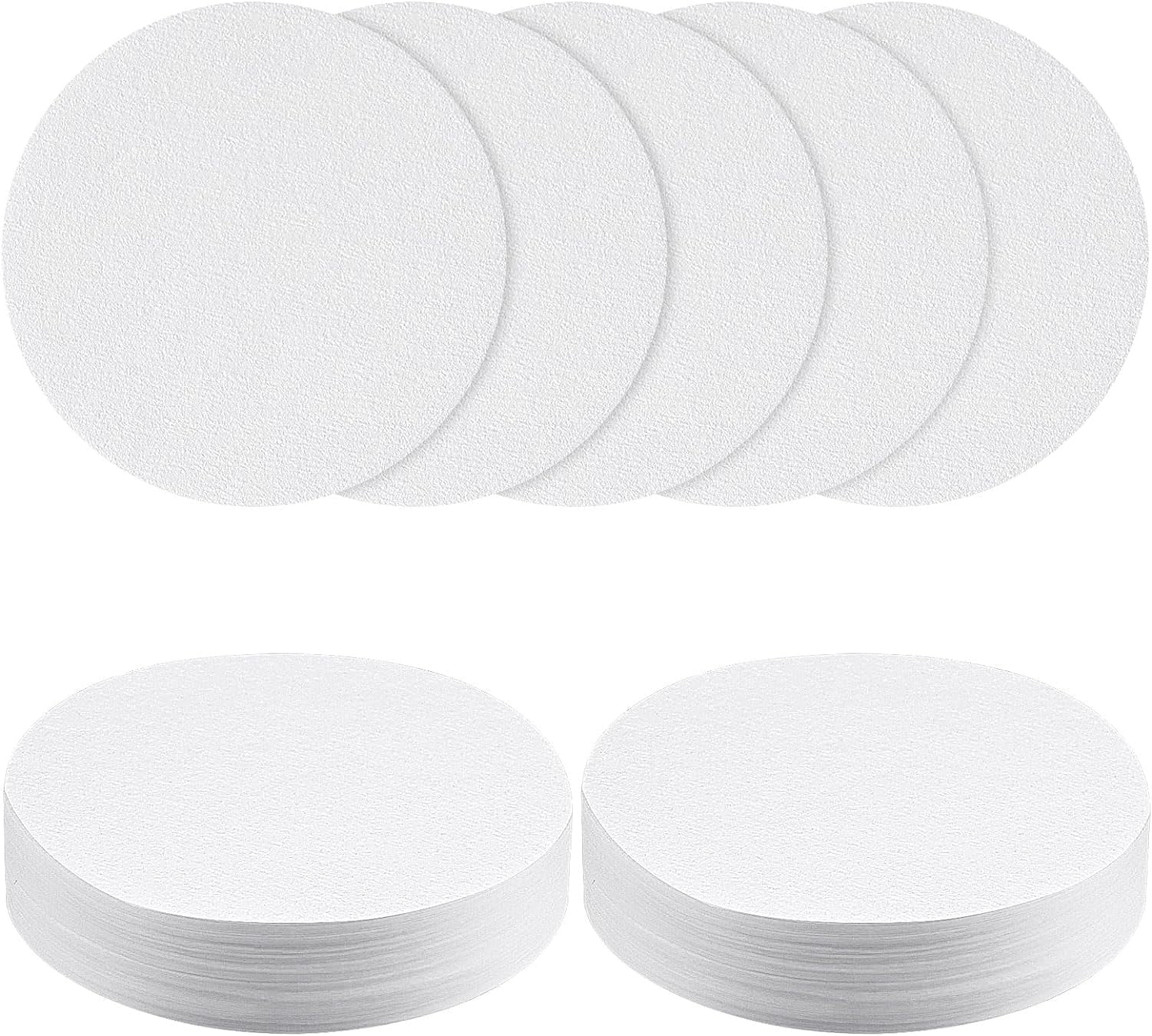 Round coffee filter paper, 100 pieces espresso paper filters, 51 mm ...