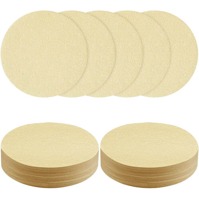 Round coffee filter paper, 100 pieces espresso paper filters, 58 mm ...
