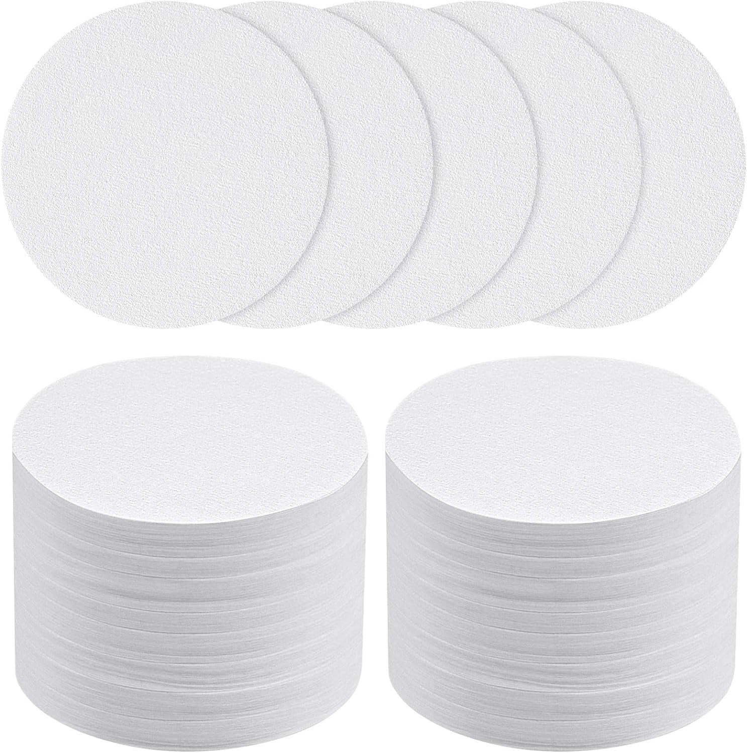 Round coffee filter paper, 400 pieces espresso paper filters, 58 mm ...