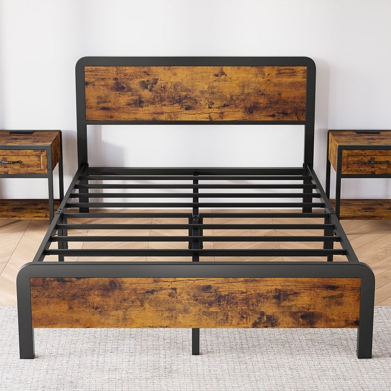 Round corner wooden bed - Walmart.com