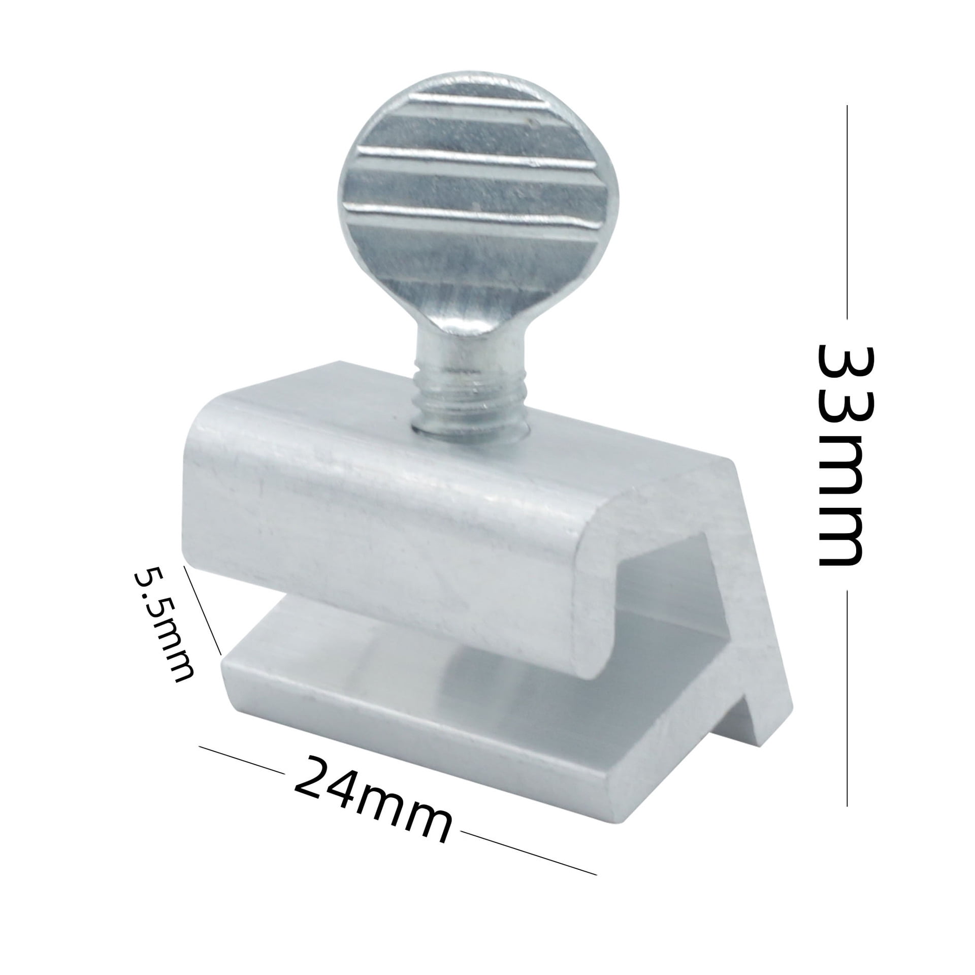 Round handle silver stainless steel window lock non-perforated door and ...