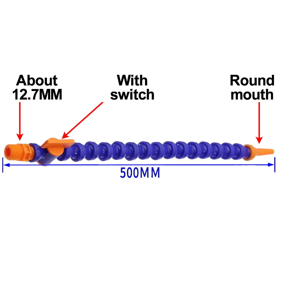 Round nozzle coolant tube for lathes milling machines 14 in 38 in 12 in ...