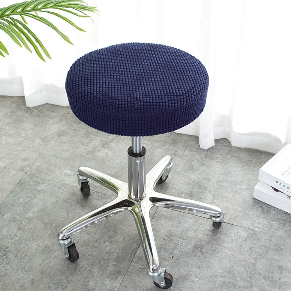 Round stool cover swivel chair cover round cushion lift chair cover ...