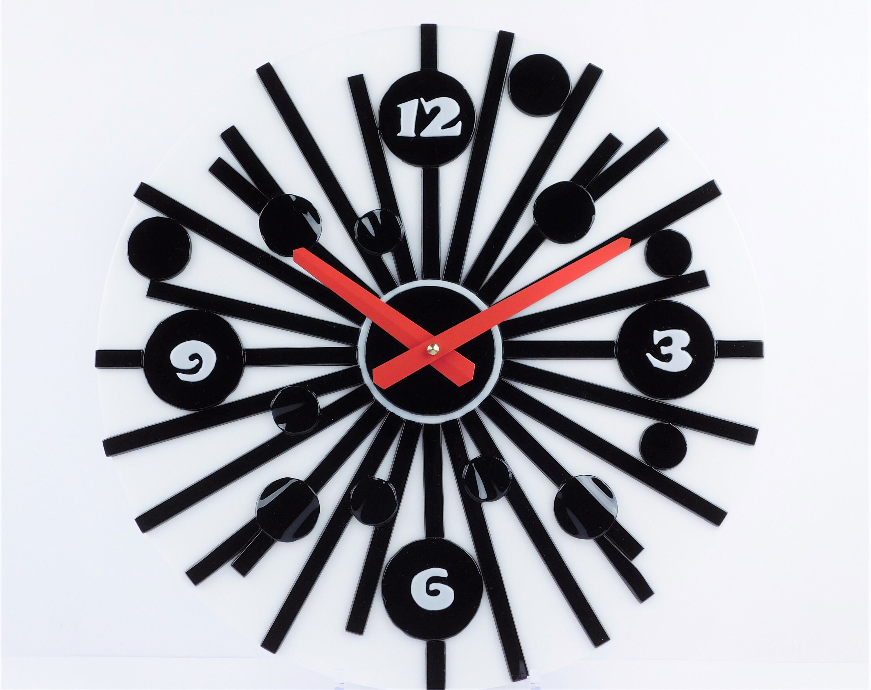 Round wall clock from the Mono collection: Shining - Walmart.com