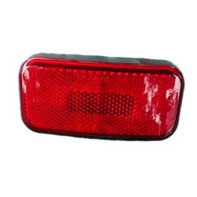 Rounded Corner Clearance Light, Red Light with Black Base - Walmart.com