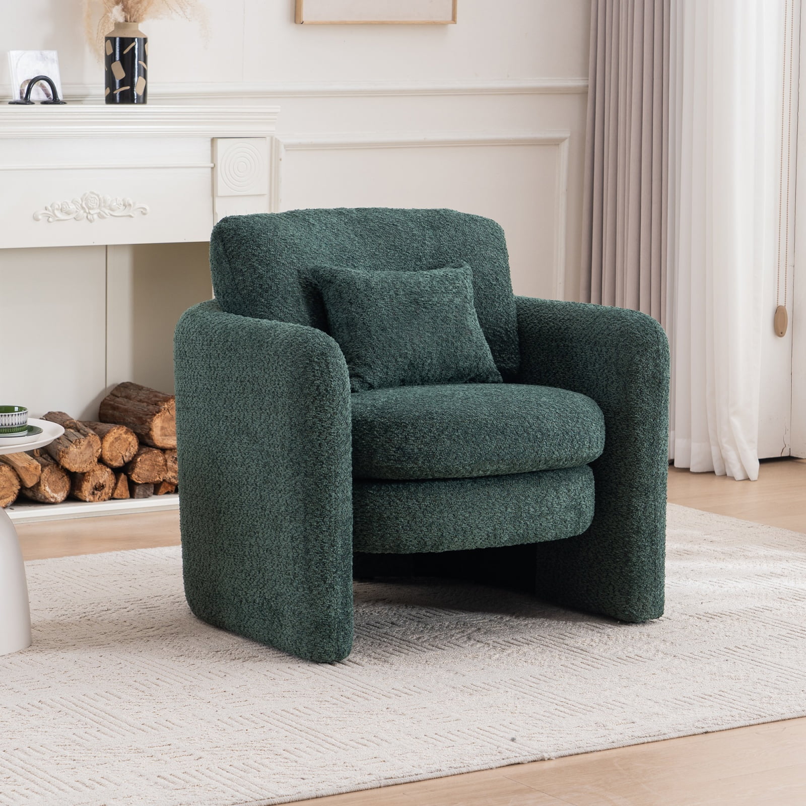 Rounded Corner Modern Chair - Suitable for many scenarios, stylish ...