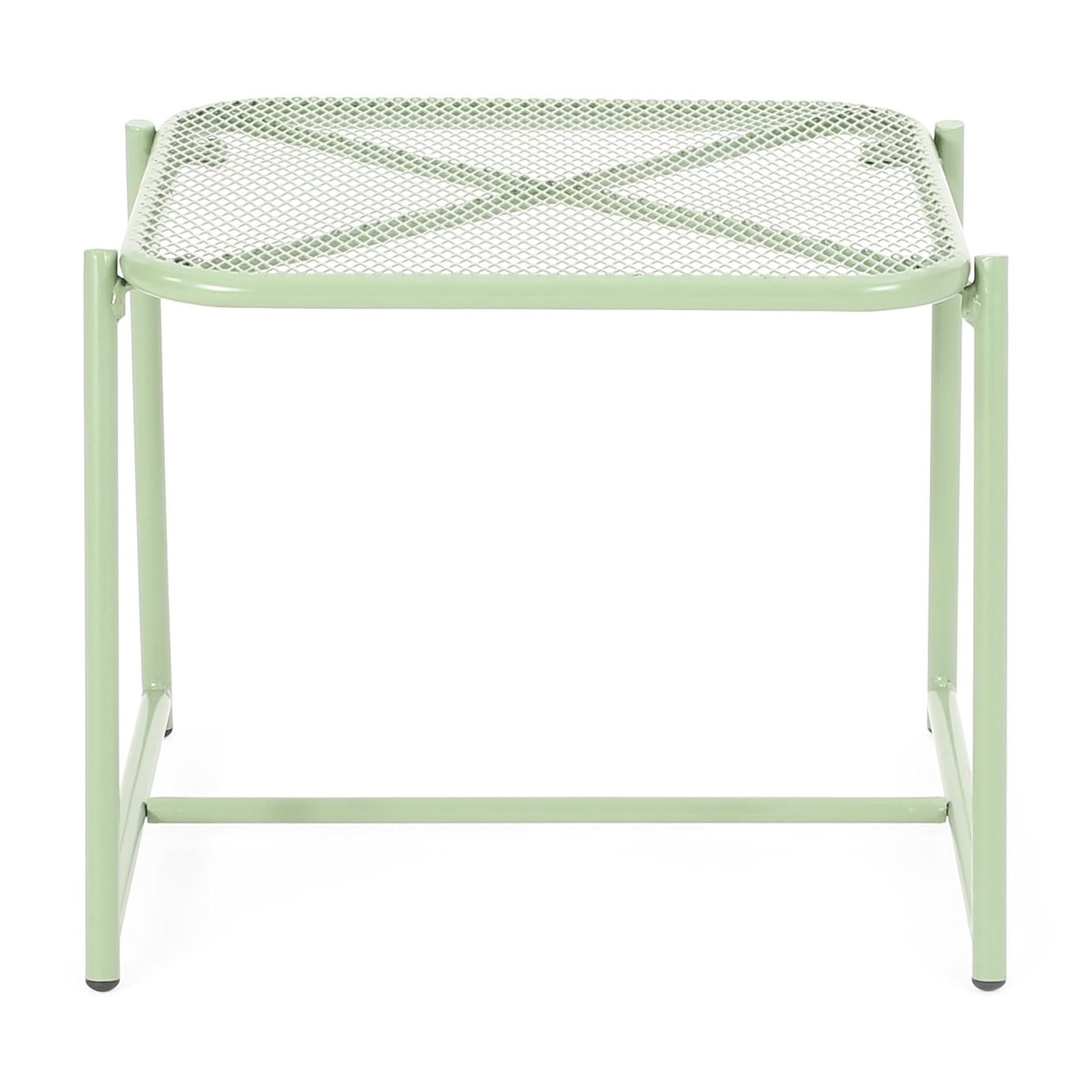 Rounded Edge Mesh Side Table / Creates Cozy Outdoor Atmosphere ...