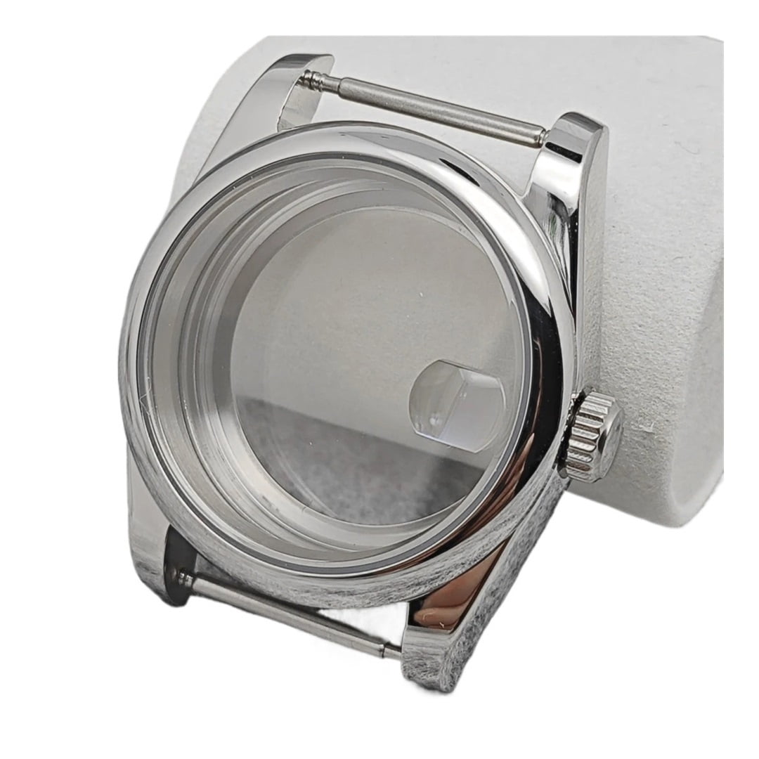 Rounded Edge Watch Case 36mm Watch Case Fit For NH35/ NH36/ 4R Movement ...
