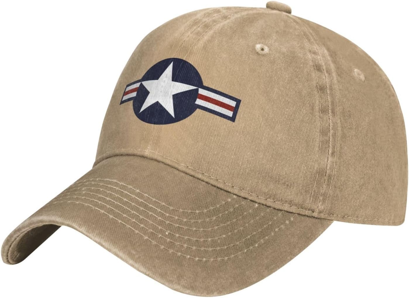 Roundel of The USAF Pattern Printing Baseball Cap for Men Women Dad Hat ...