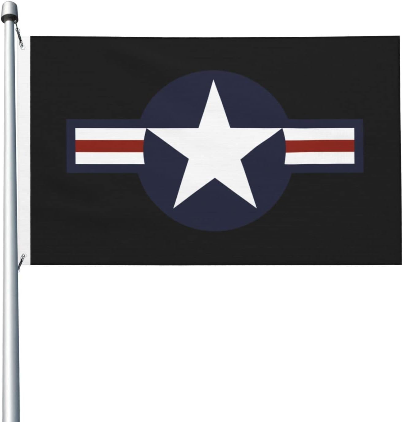 Roundel of the USAF Flag 3x5 Ft Durable Polyester Double-Sided Outdoor ...