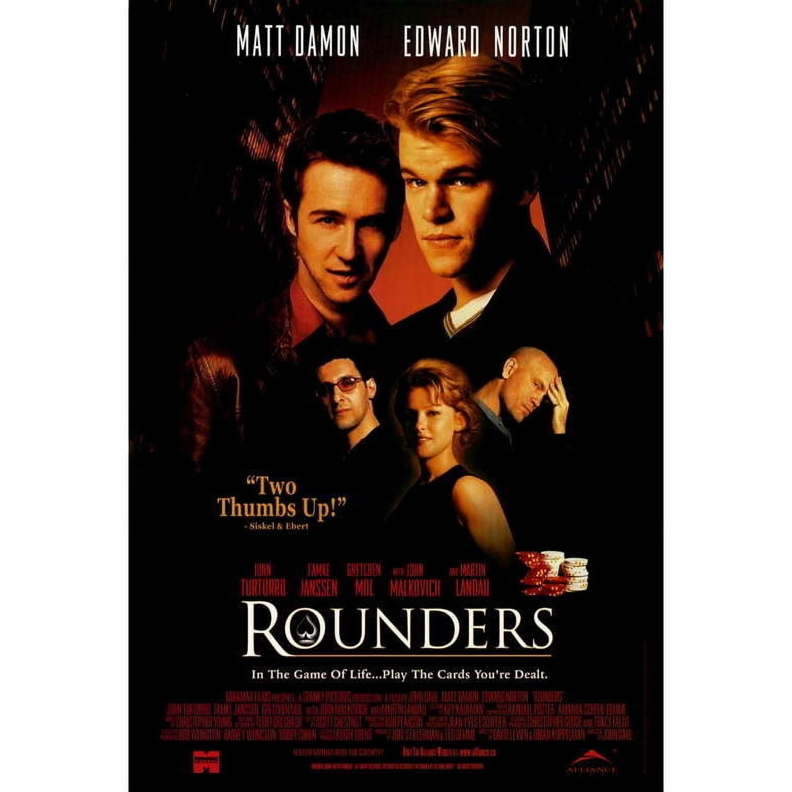 Rounders Movie Poster Print (27 x 40) - Item # MOVIG6990 - Walmart.com