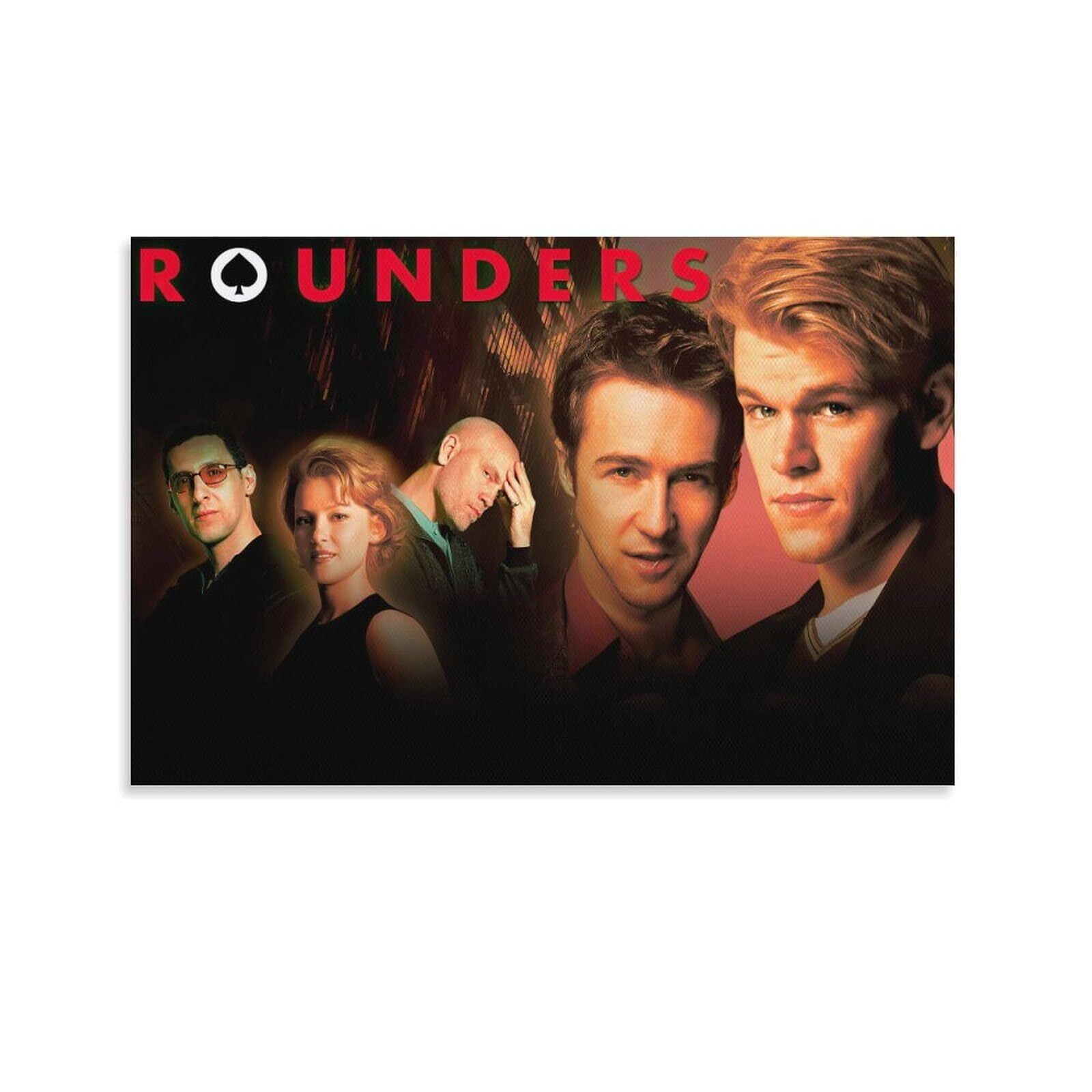 Rounders Movie Posters Poster Decorative Painting Canvas Wall Art ...