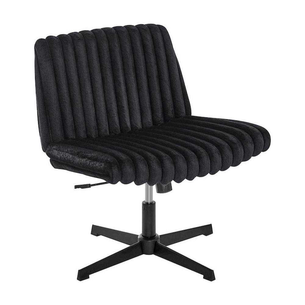 Roundhill Furniture Blynn Adjustable Swivel Criss Cross Chair, Office ...