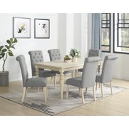 Linon Weston Corner Dining Breakfast Nook with Table and Bench, Seats 5 ...