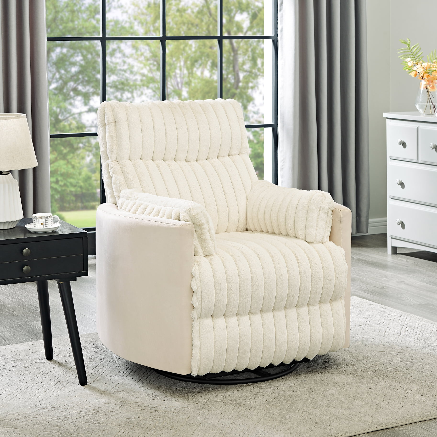 Roundhill Furniture Bocaton Wide Wale Corduroy Upholstery Manual ...