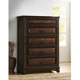 Roundhill Furniture Broval 5 Drawer Chest - Walmart.com