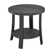 Roundhill Furniture Perth Contemporary Accent Side Table, Espresso ...