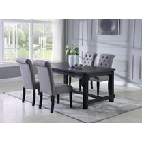 Roundhill Furniture Leviton Urban Style Wood Kitchen Dining Set: 30 ...
