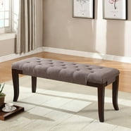 Linon Isabelle Linen Tufted Bench, Multiple Sizes and Colors - Walmart.com