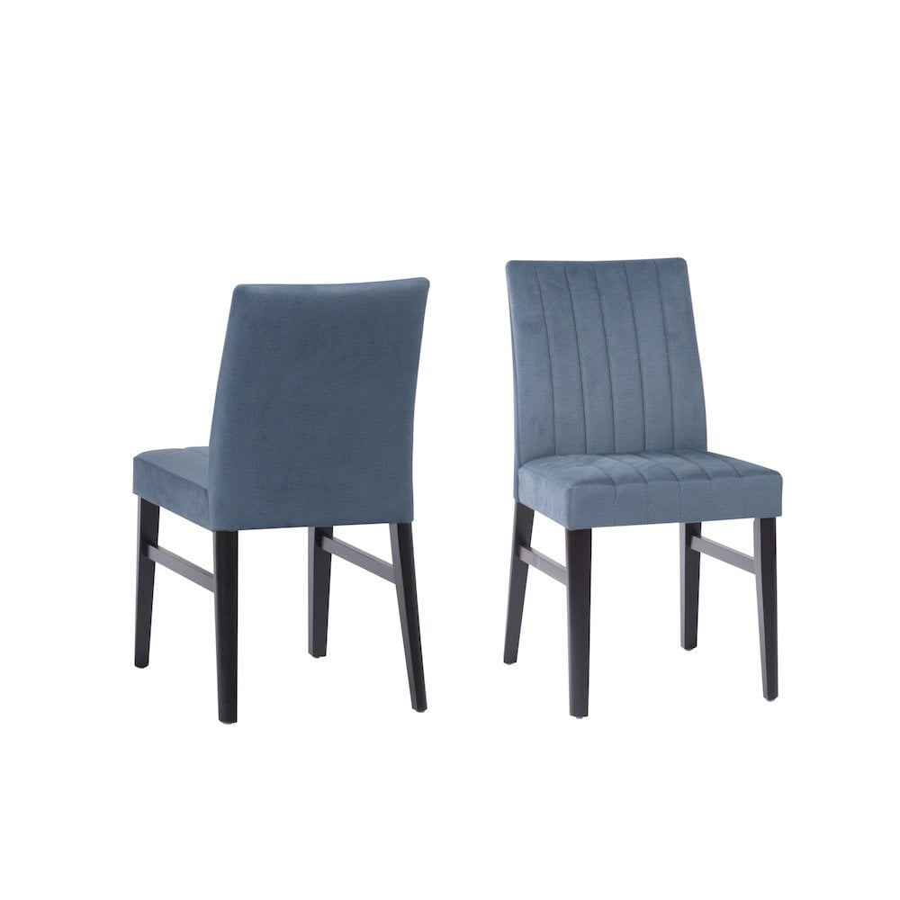 Roundhill Furniture Wendell Contemporary Upholstered Dining Chairs, Set ...