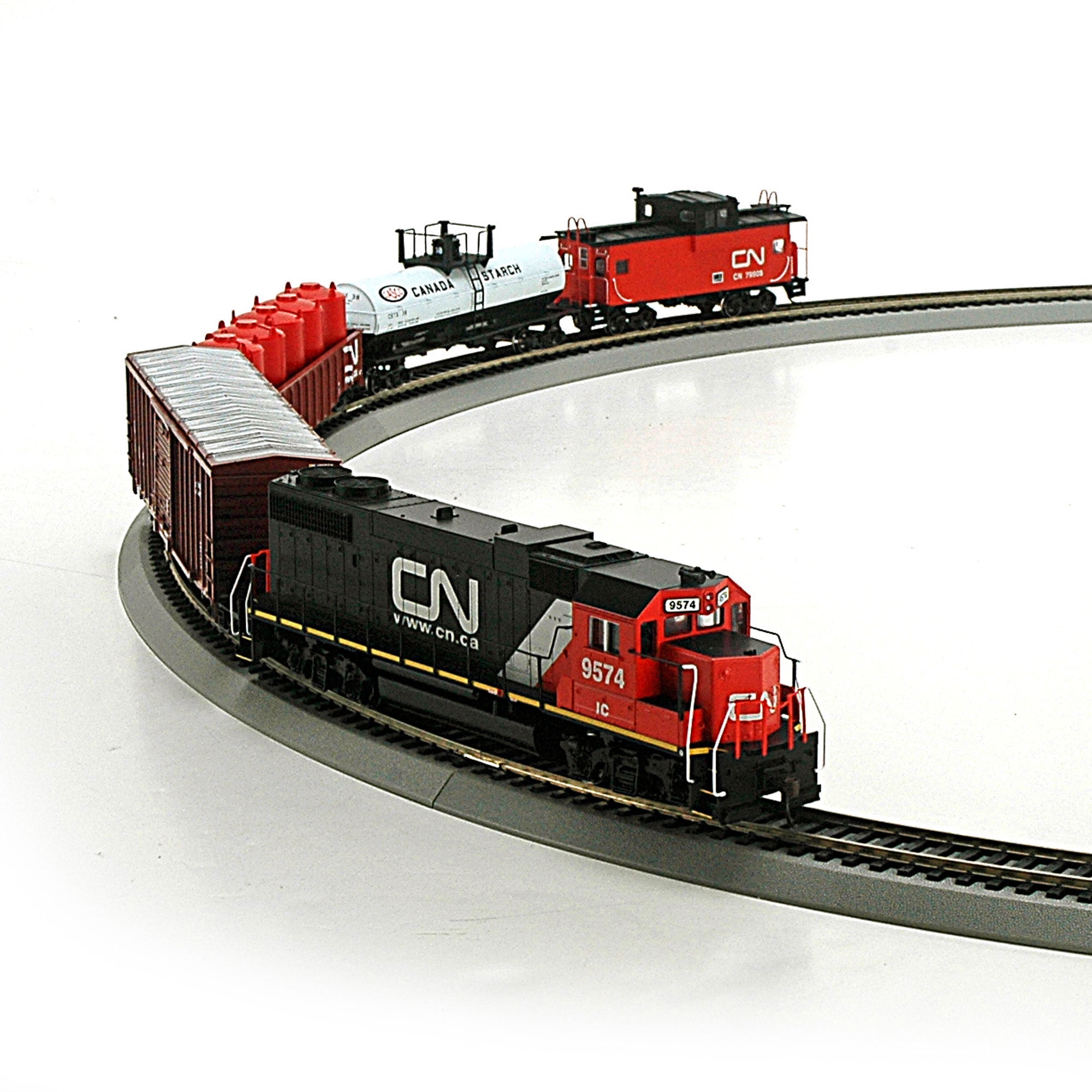 Roundhouse 14262 HO Canadian Pacific Iron Horse Train Set - Walmart.com
