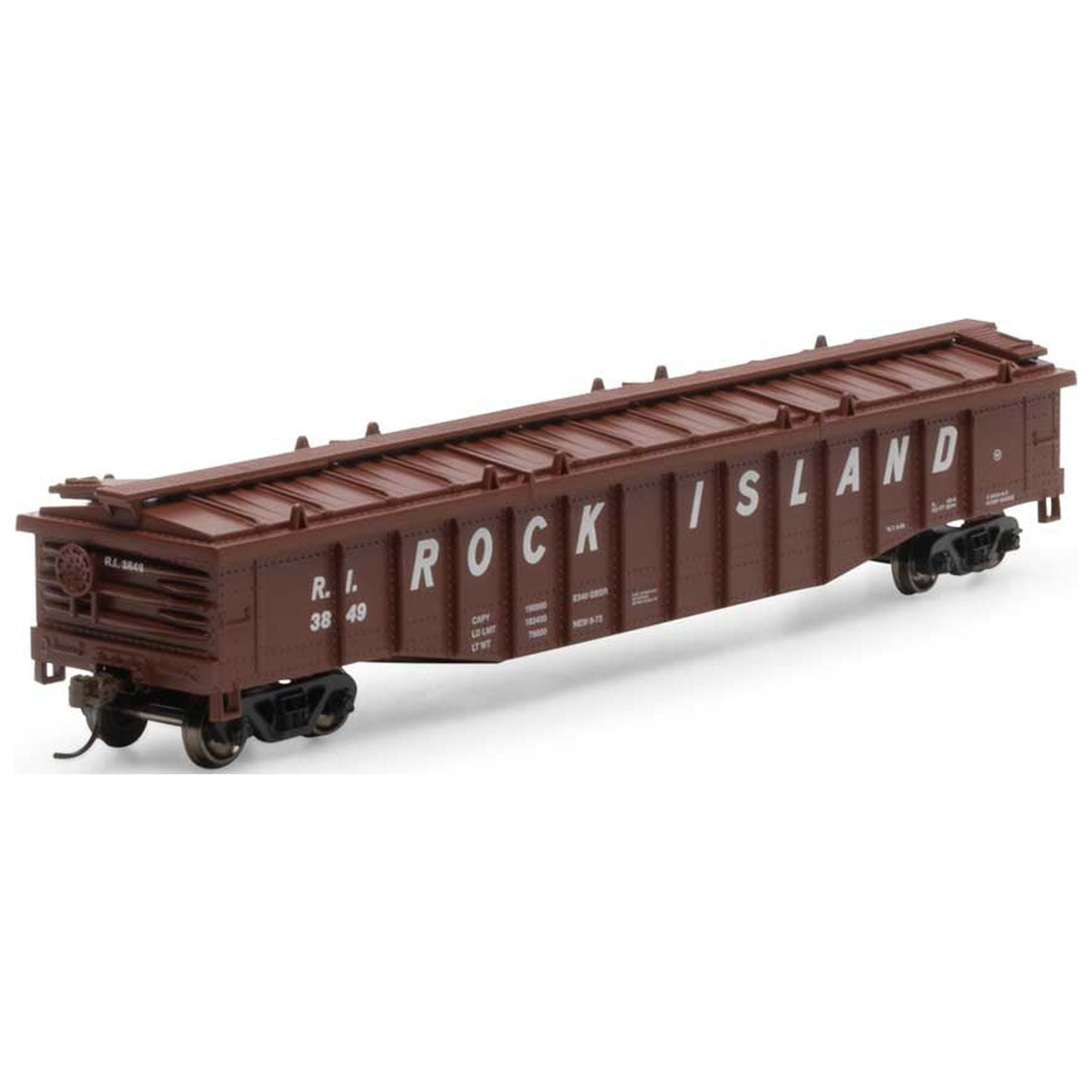 Roundhouse HO 50' Covered Gondola RI #3849 RND82118 HO Rolling Stock ...