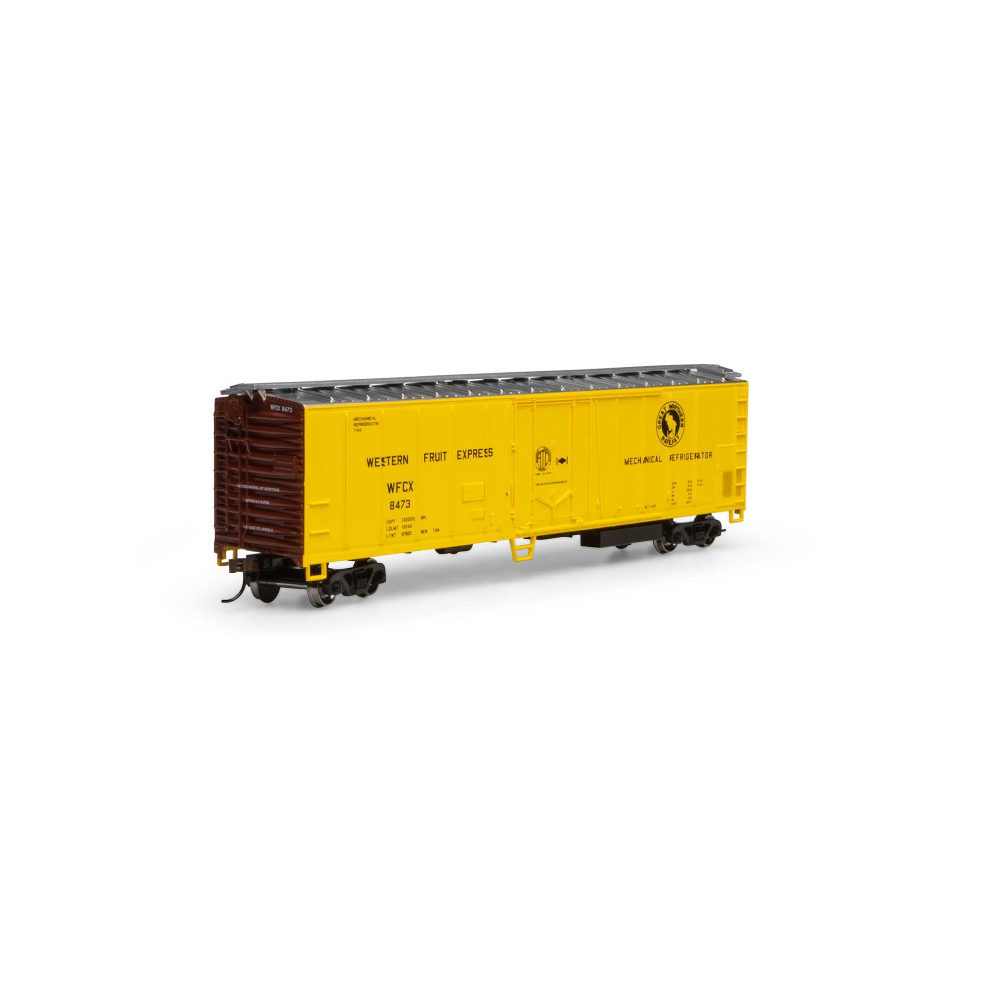 Roundhouse HO 50' Ex-Post Mechanical Reefer WFCX #8473 RND87992 HO ...