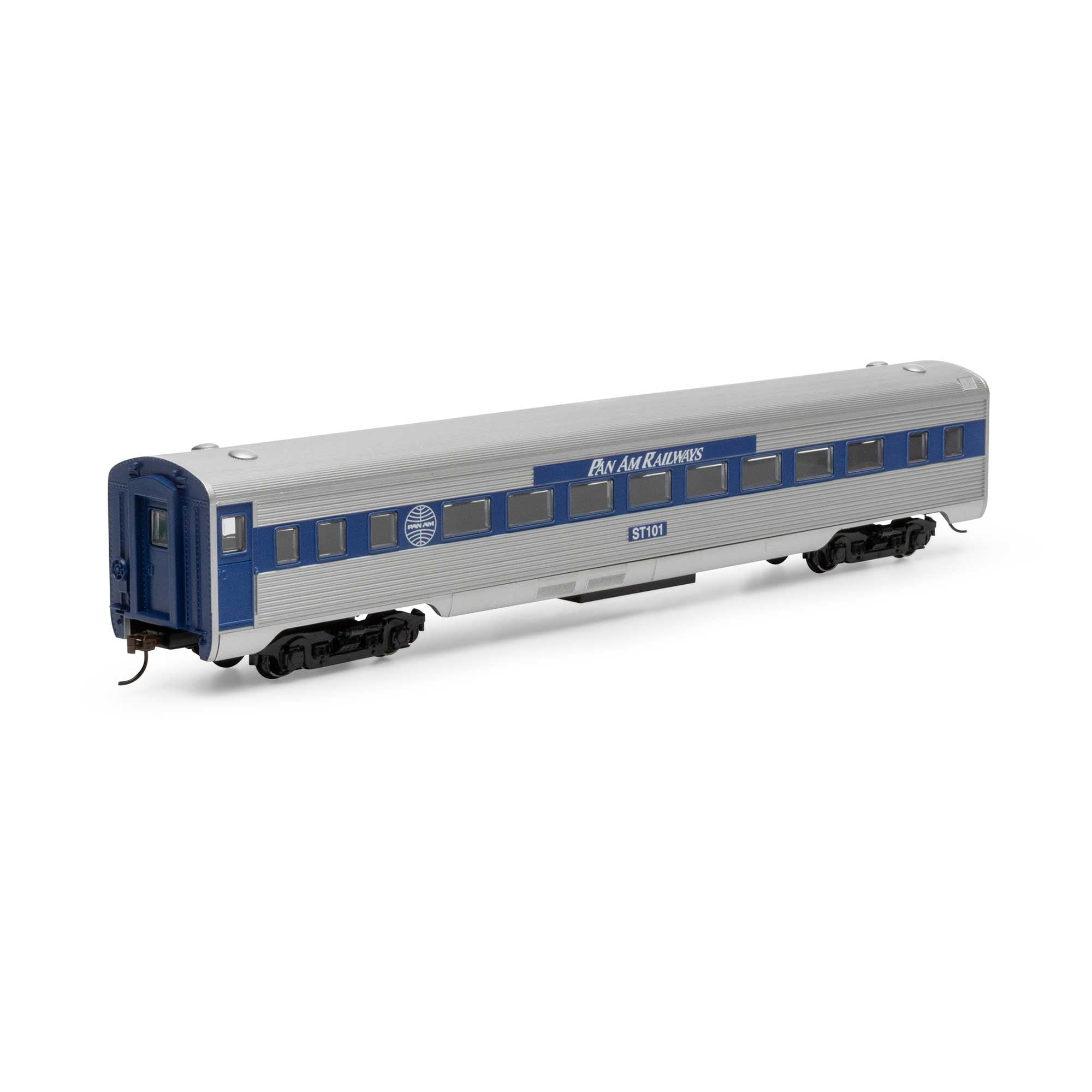 Roundhouse HO Streamline Passenger Car Pan Am #101 RND79128 HO Rolling ...