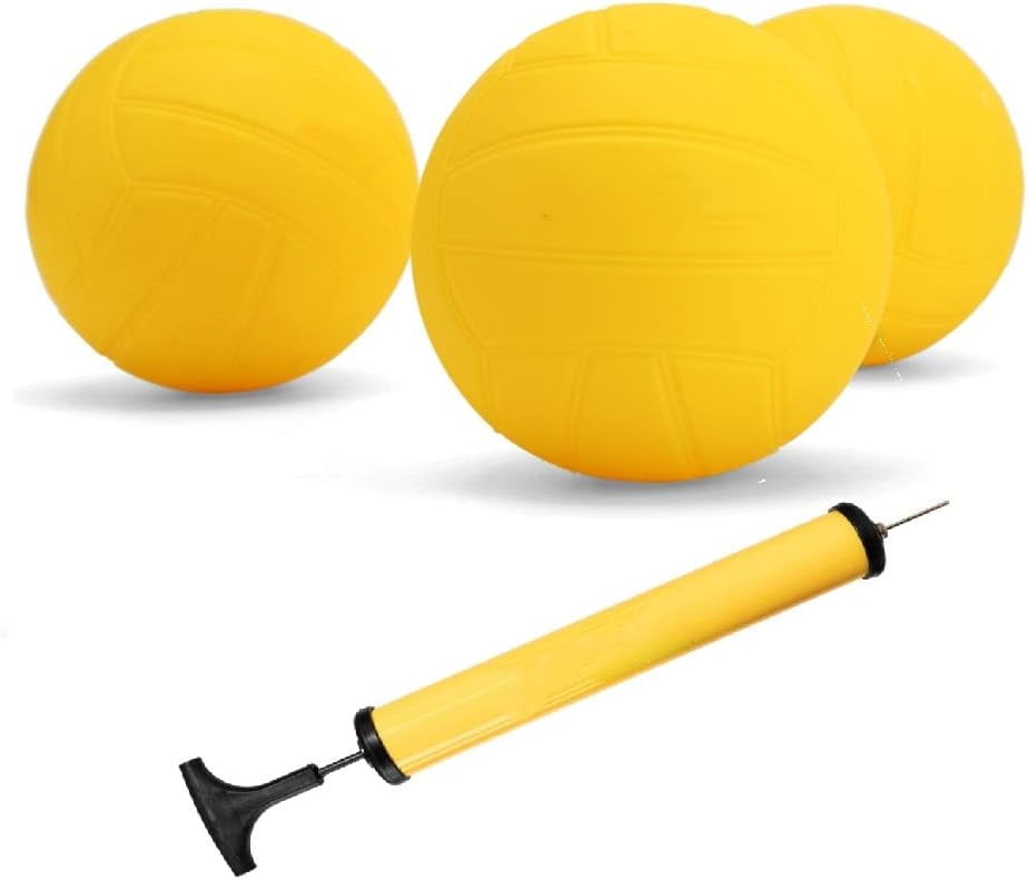 Roundnet Game Ball Replaceable Competitive Balls Mini Volleyball 3-Pack ...