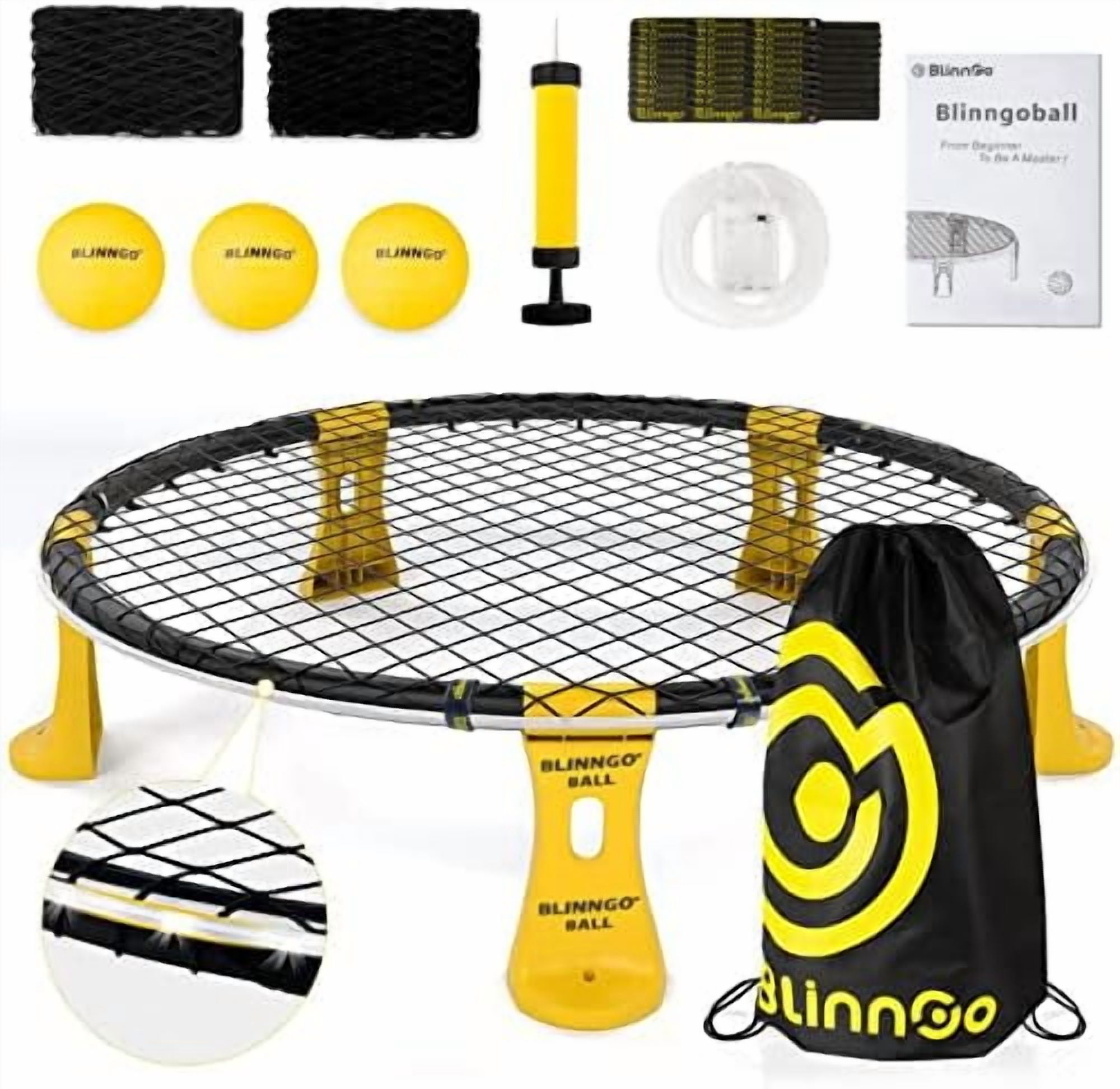 Roundnet Game Set with 3 Balls and Strip Light (ONLY for Pro Kit ...
