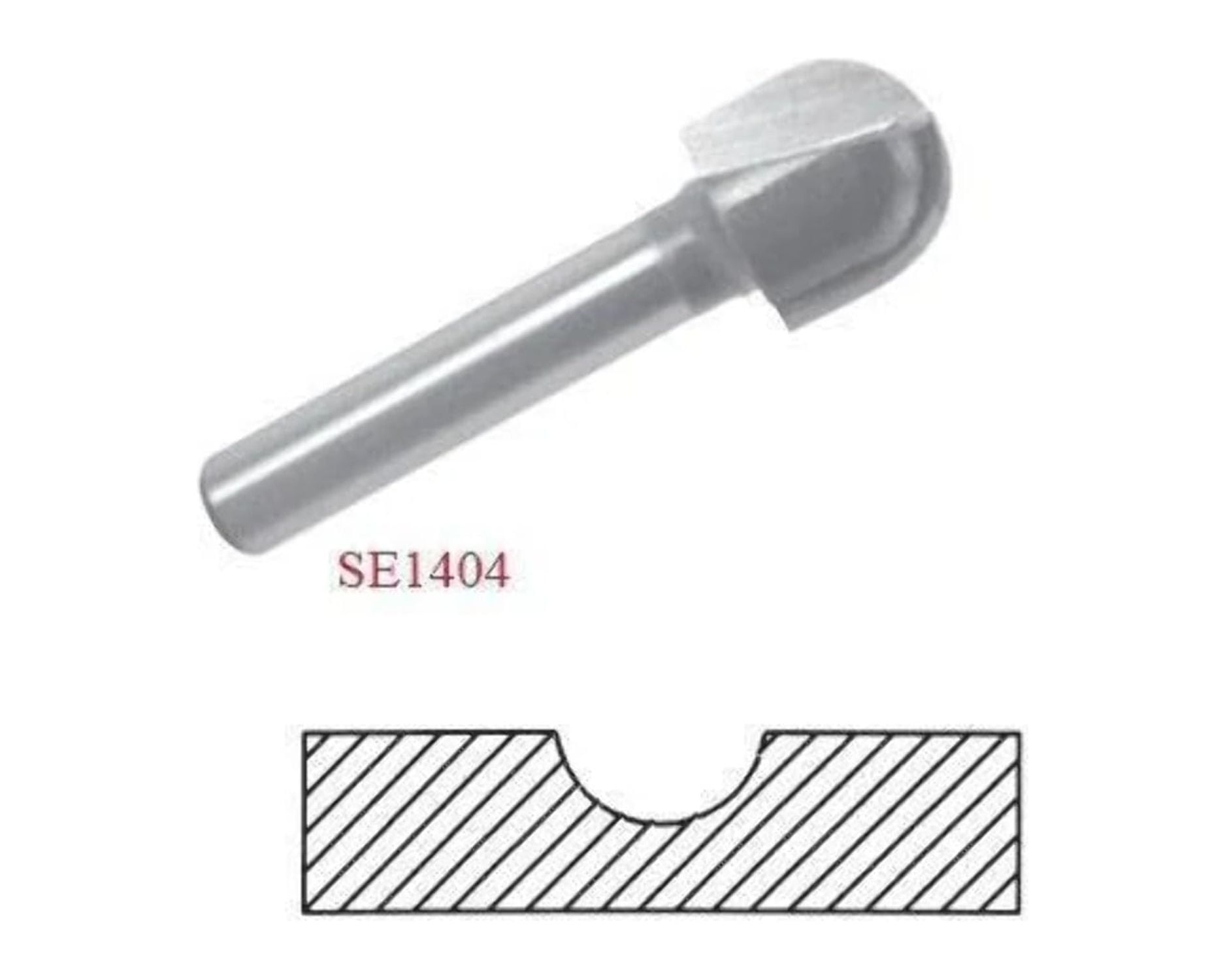 Roundnose (Core Box) Router Bits - Walmart.com