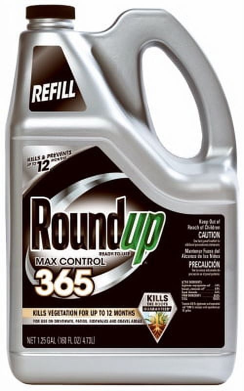 Roundup 365 1.25 Gallon Vegetation Killer Refill Use With 1.33 Gallon ...