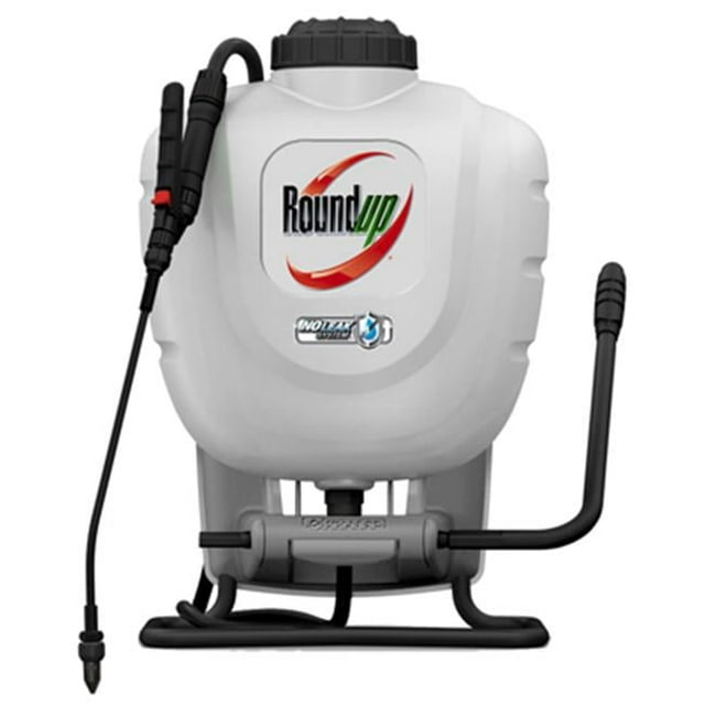 Roundup 190327 4 Gallon Backpack Sprayer with Chemical-Resistant Tank ...