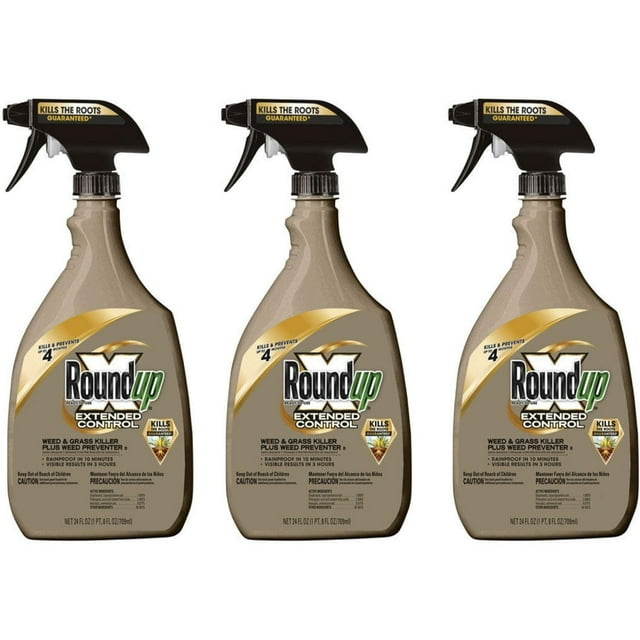 Roundup 5107300 Extended Control Weed and Grass Killer Plus Weed ...