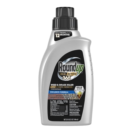 Roundup, Weed & Grass Killer Concentrate Plus, RRK150, Garden Area ...