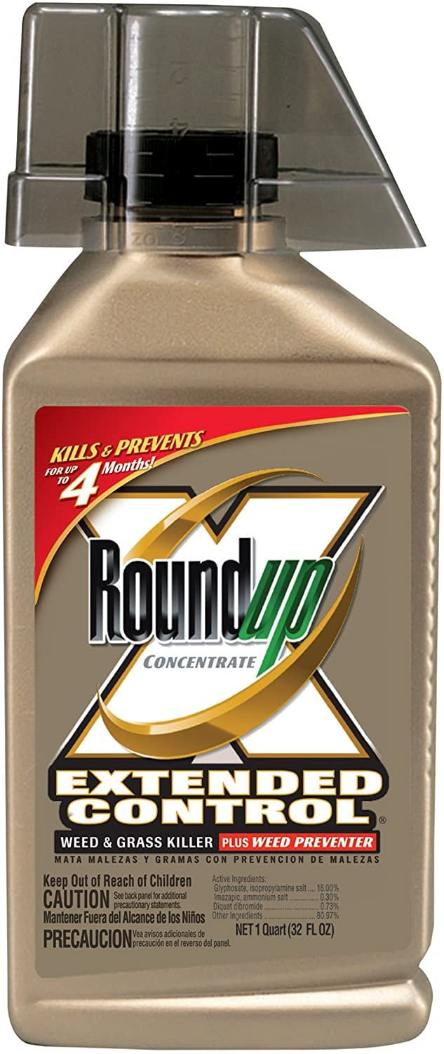 Roundup Extended Control Weed and Grass Killer Plus Weed Preventer II ...