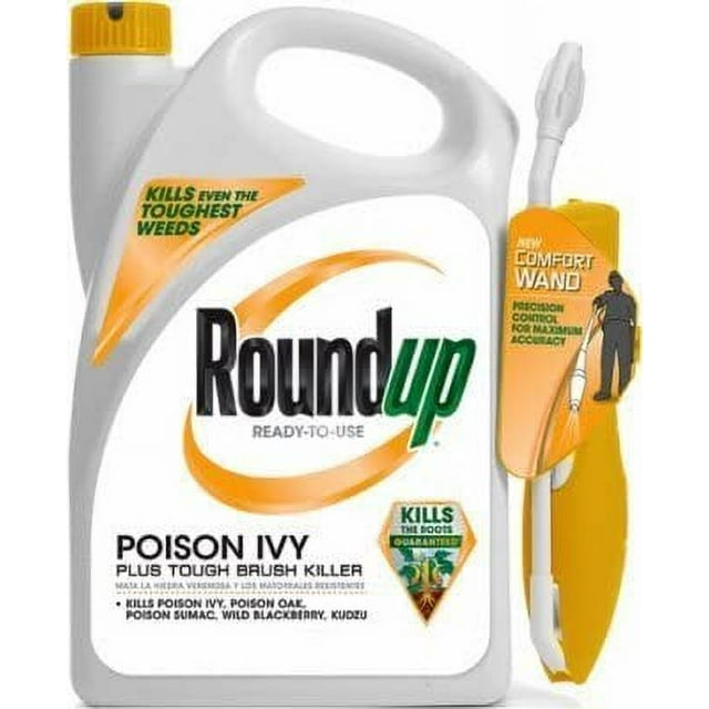 Roundup Poison Ivy Brush Killer Glyphosate Rtu 1.33 Gal - Walmart.com