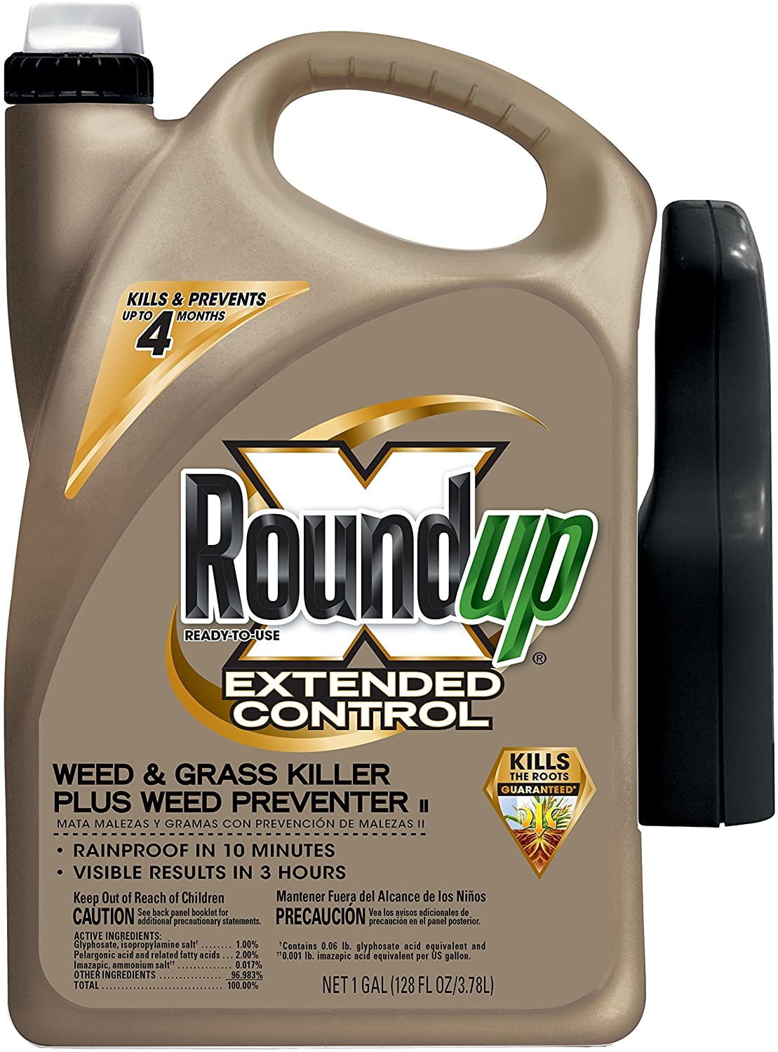 Roundup Lawn Weed & Grass Killer Plus Preventer II, Ready-To-Use ...