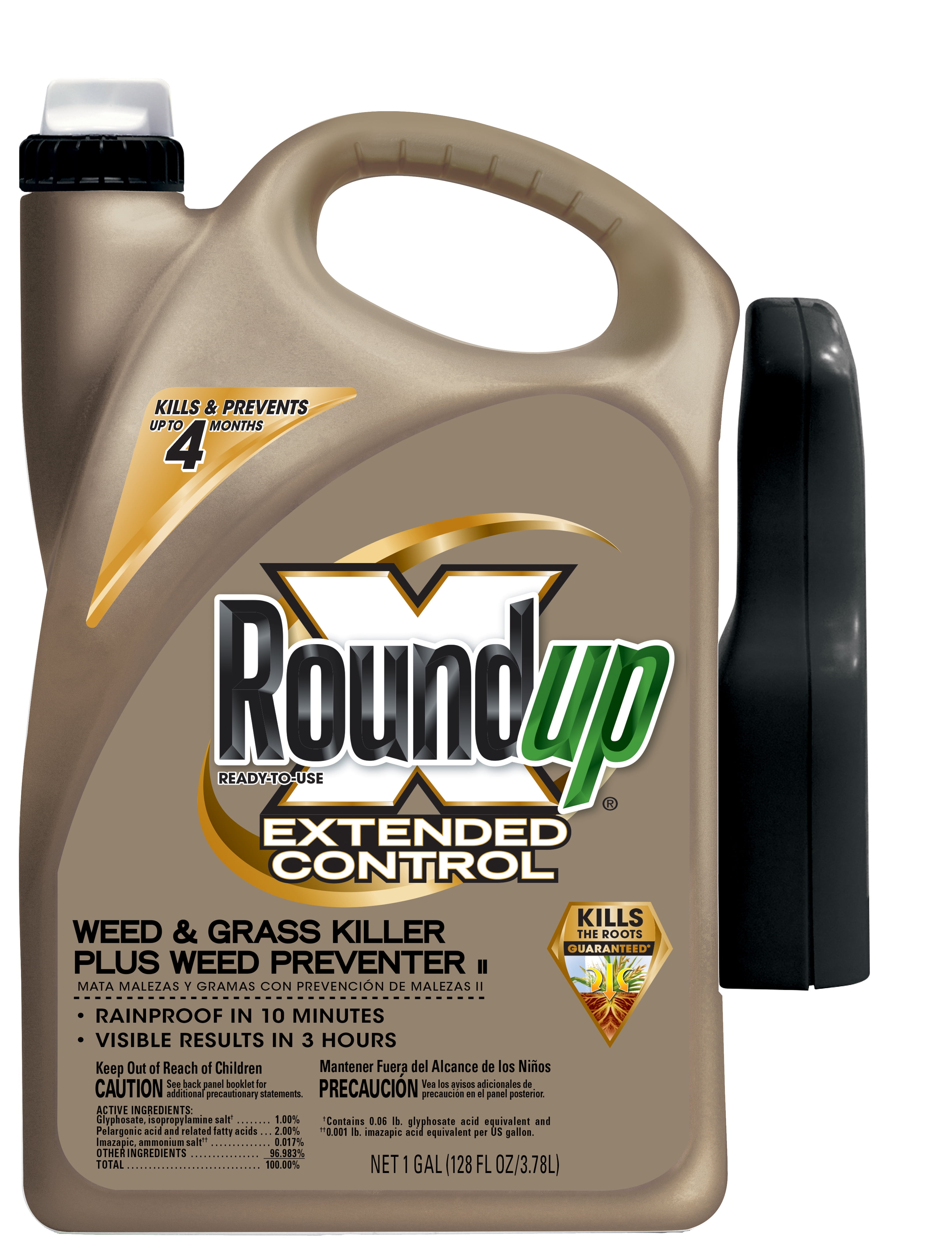 Roundup Ready-to-Use Extended Control Weed & Grass Killer, Plus Weed ...